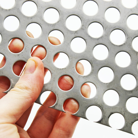 Buy Wall Panel High Quality Iron Hexagonal Perforated Decorative ...