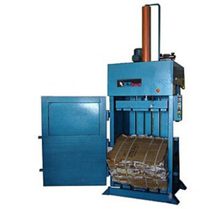 Buy Waste Paper Compressor Machine Cardboard Baling Press Machine Used ...