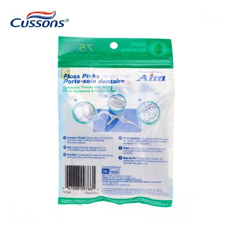 Buy Wholesale Y Shape Dental Floss Pick from Yangzhou Xinhua Brushes Co ...