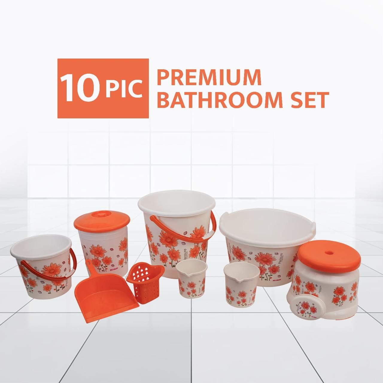 Buy 10 Pcs Bathroom Set from Himalay Thermoplast, India | Tradewheel.com