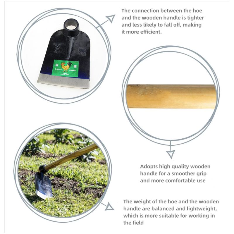 Buy Cheap Garden Hoe Tool Farm Weeding Hoe With Wooden Handle Hand Tool ...