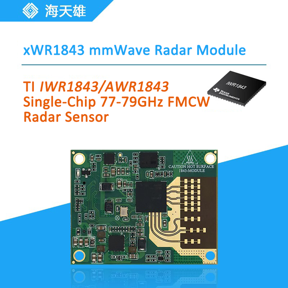 Buy Ti Iwr1843 Awr1843boost Evaluation Module For Single-chip 77ghz Mmwave Radar Sensor from ...
