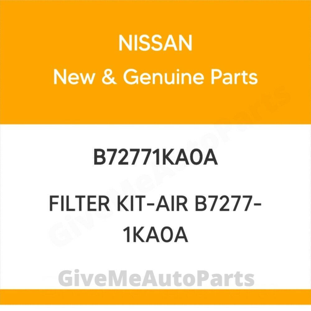 Buy B72771ka0a Genuine Nissan Filter Kit-air B7277-1ka0a from ...