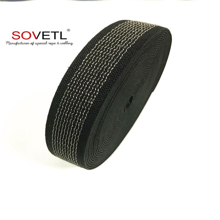 Buy Black Anti-static Elastic Conductive Webbing from Dongguan SOVETL ...
