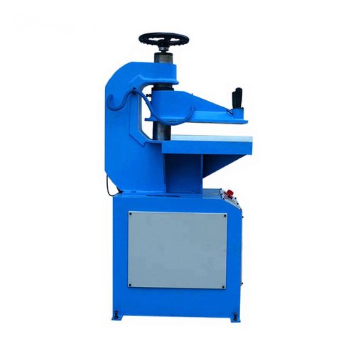 Buy 10t China Small Manual Hydraulic Swing Arm Clicker Press Cutting ...