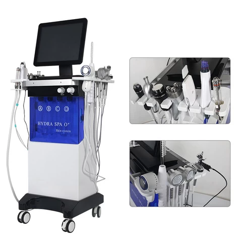 Buy 14 In 1 Hydra Water Dermabrasion Rf Lifting Spa Facial Machine ...