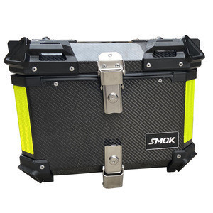 Buy 2020 45l Smok Top Delivery Motorcycle Rear Package Case Carbon ...