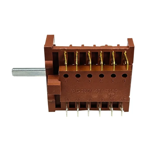 Buy 5 Position Rotary Switch Oven Rotary Selector Switch T150 16a ...
