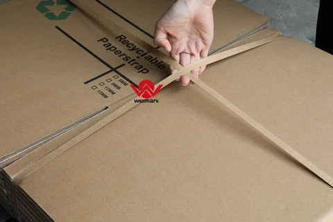 Buy 9mm Eco-friendly Kraft Paper Strapping Band Used For Automatic ...