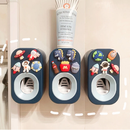 Buy Automatic Kids Toothpaste Dispenser Toothpaste Squeezer For ...