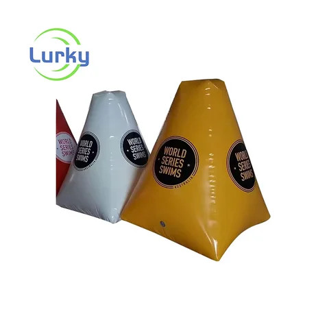 Buy Custom Inflatable Triangle Buoys Competition Marker Buoys Pool ...