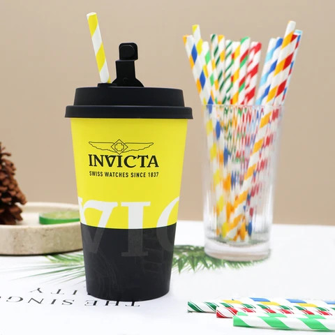 Buy Customisable Colored Comfy Package Paper Drinking Straws 100% ...