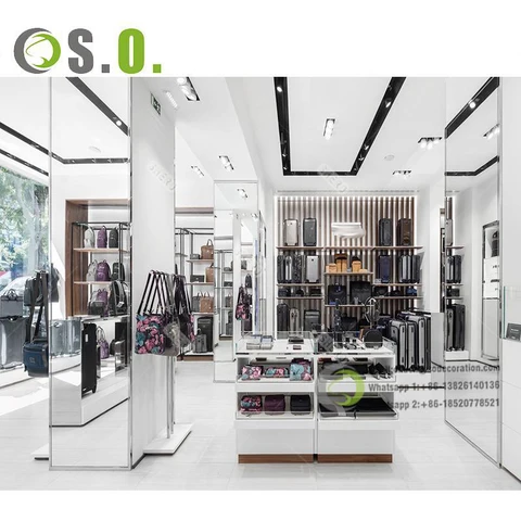 Buy Customized Fashion Leather Bags Shop Interior Design Ladies ...