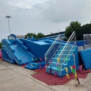 Buy Customized Water Play Equipment Flowrider Inflatable Surfing ...
