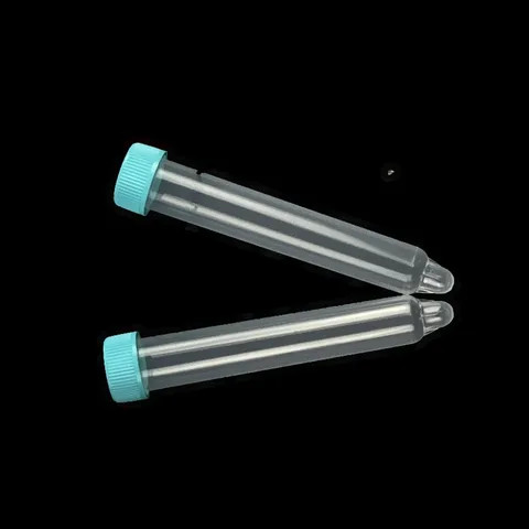 Buy Disposable Urine Test Tube Plastic Screw Cap Urine Sediment Tube ...
