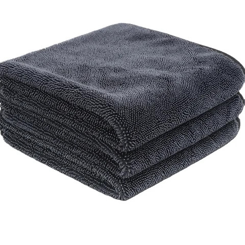 Buy Dual Layer Ultra Thick Plush Auto Detailing Towel Buffing Drying ...
