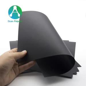 Buy Emboss Black Pvc Sheet For Thermoforming from Suzhou Ocan Polymer ...