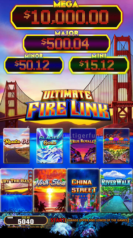 Buy Fire Link Slot Game Board Coin Operated Slot Game Machine Board ...