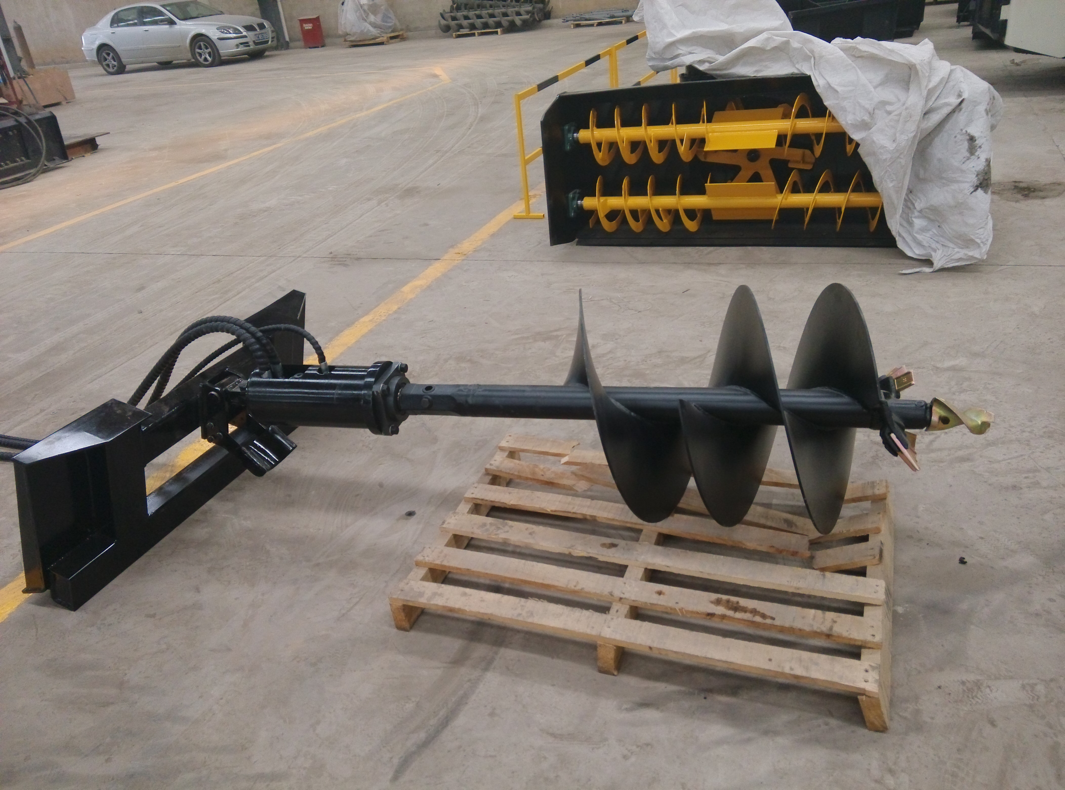 Buy Fs05600 Hydraulic Drill Earth Auger Earth Drill Ground Drilling ...