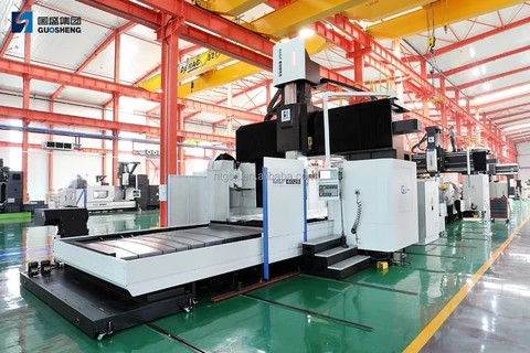 Buy Gmf4028r Gantry Type Cnc Fanuc Control System Milling Machine ...