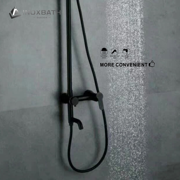 Buy Hight Quality Bathroom Sus 304 Wall Moundted Hand Shower Set With 8 ...