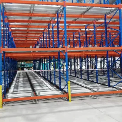 Buy Hot Selling Warehouse Boltless Flow Rack Cold Steel Fifo Storage ...