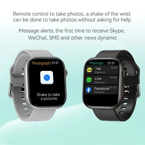 Buy Hot Smartwatches 2.01 Inch Big Screen Bt Calling Square Design ...