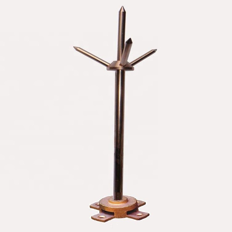 Buy Hua Dian Copper Lightning Arrester Rod For Lightning Protection ...