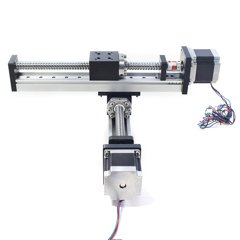 Buy Ksv 3-axis Xyz Linear Stage Cnc Gantry Robot 50-2000mm 4 Axis Cnc Xyz Linear Guide Linear Xy ...