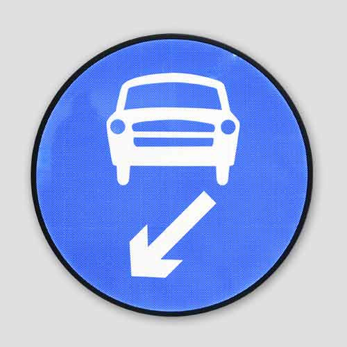 Buy Led Internally Illuminated Road Signs Led Flashing Directional ...