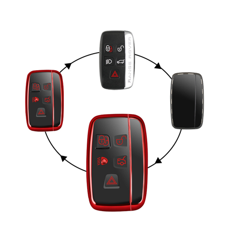 Buy Luxury Car Key Bag All-around Land Rover Smart Car Key Cover Case ...
