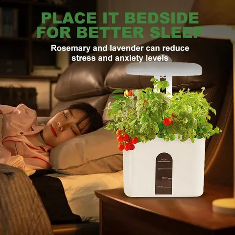 Buy Mini Indoor Smart Garden Self Watering Grow Led Planter Pod Smart ...