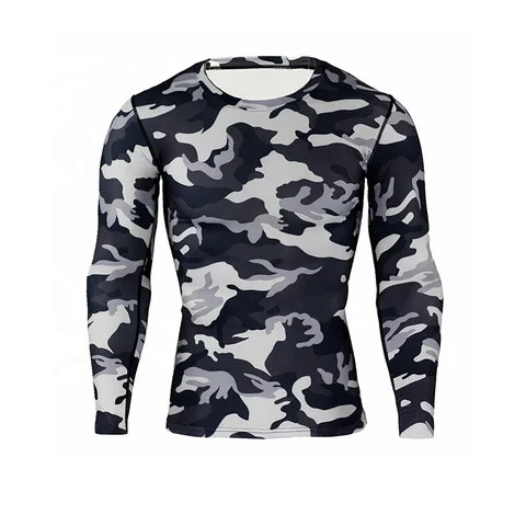 Buy Oem Mens Compression Base Layer Long Sleeve Thermal Gym Sports Skin ...