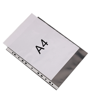 Buy Plastic File Folder 11 Hole Fancy Punched Waterproof Sleeve A4 ...