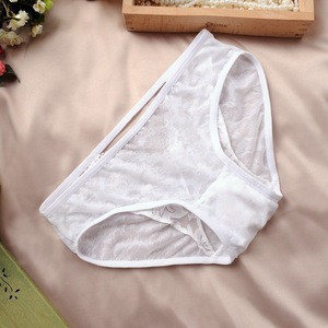 Buy Pure White Lace +cotton Woman Underwear from Shenzhen Fangfei ...