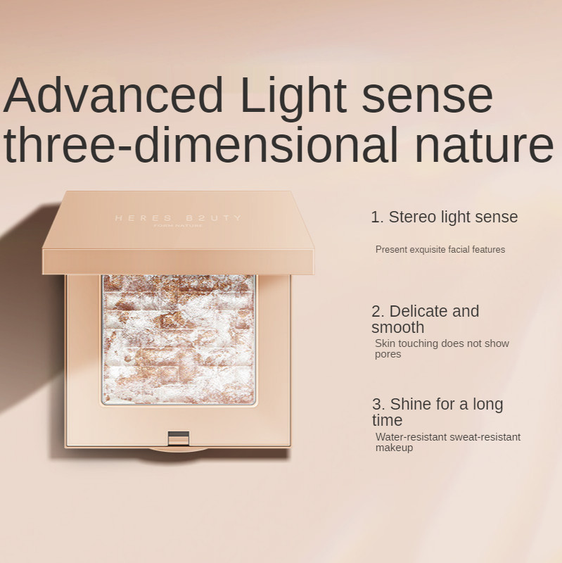 Buy Rose Flower Translucent Highlight Powder Ginger Brightening Powder ...