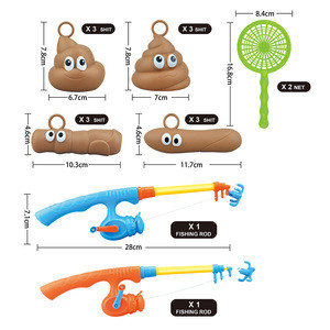 Buy Save The Floaters Plastic Shit Funny Fishing Game Toy from Shantou ...