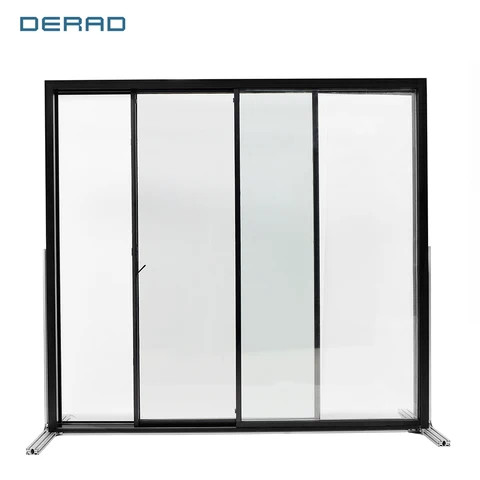 Buy Slim Frame Customized Thermal Broken Tempering Double Glazed ...