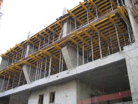 Buy Timber Beam Floor Concrete Form Slab Table Formwork For Large Area ...