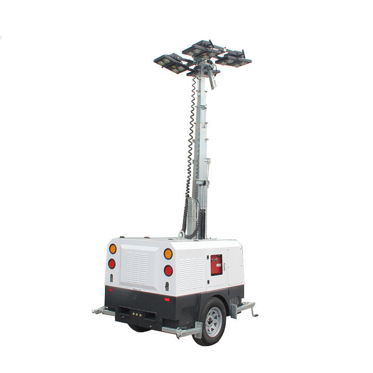 Buy Truck Mounted Telescopic Light Tower Pole Working Light Tower from ...