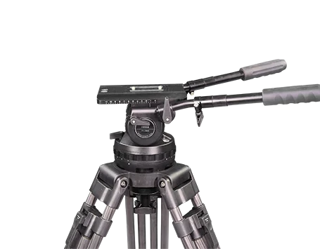Buy V600 Professional Camera Teleprompter Tripod Carbon Fiber Tripod ...