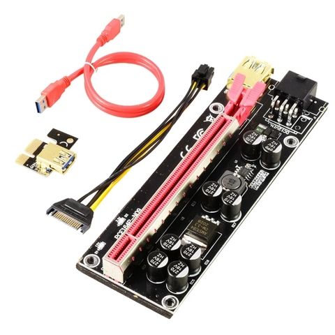 Buy Ver009s Plus Pci 1 X To 16 X Graphics Card Extension Line 8 ...