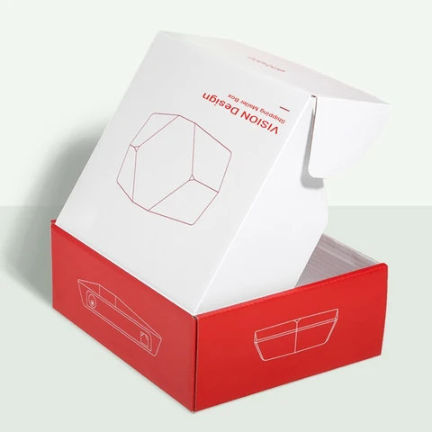 Buy Visionpak Custom Logo Large Corrugated Cardboard Shipping Box For ...