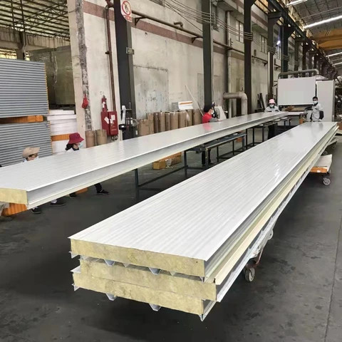 Buy Wall Cladding Insulation Board Panel Cold Room Rock Wool/ Pu /eps ...