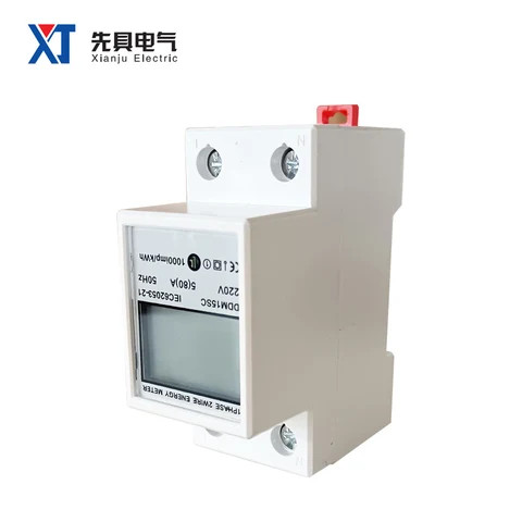 Buy Xtm35sc Single Phase 2p 2 Wires Energy Meter Large Screen ...