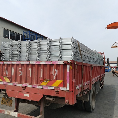 Buy Y Frame Scaffolding Catwalk Scaffold Steel Planks Metal Scaffold ...