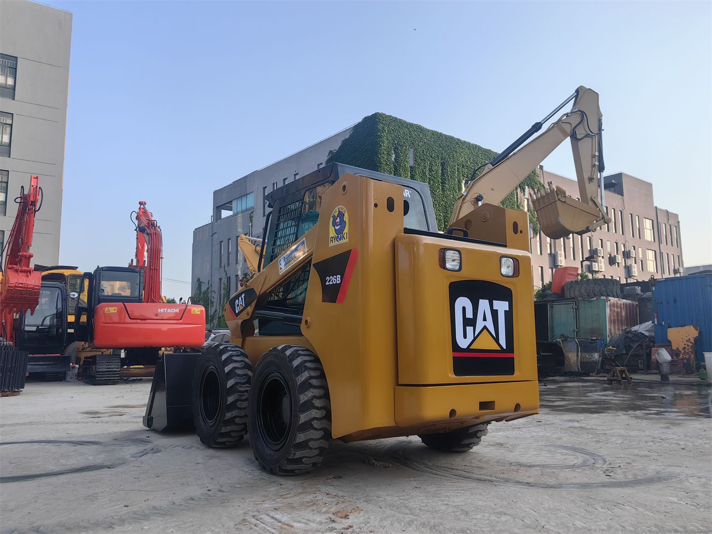 Buy Used Cat 226b Skid Steer Loader from PF Machinery Limited, China ...