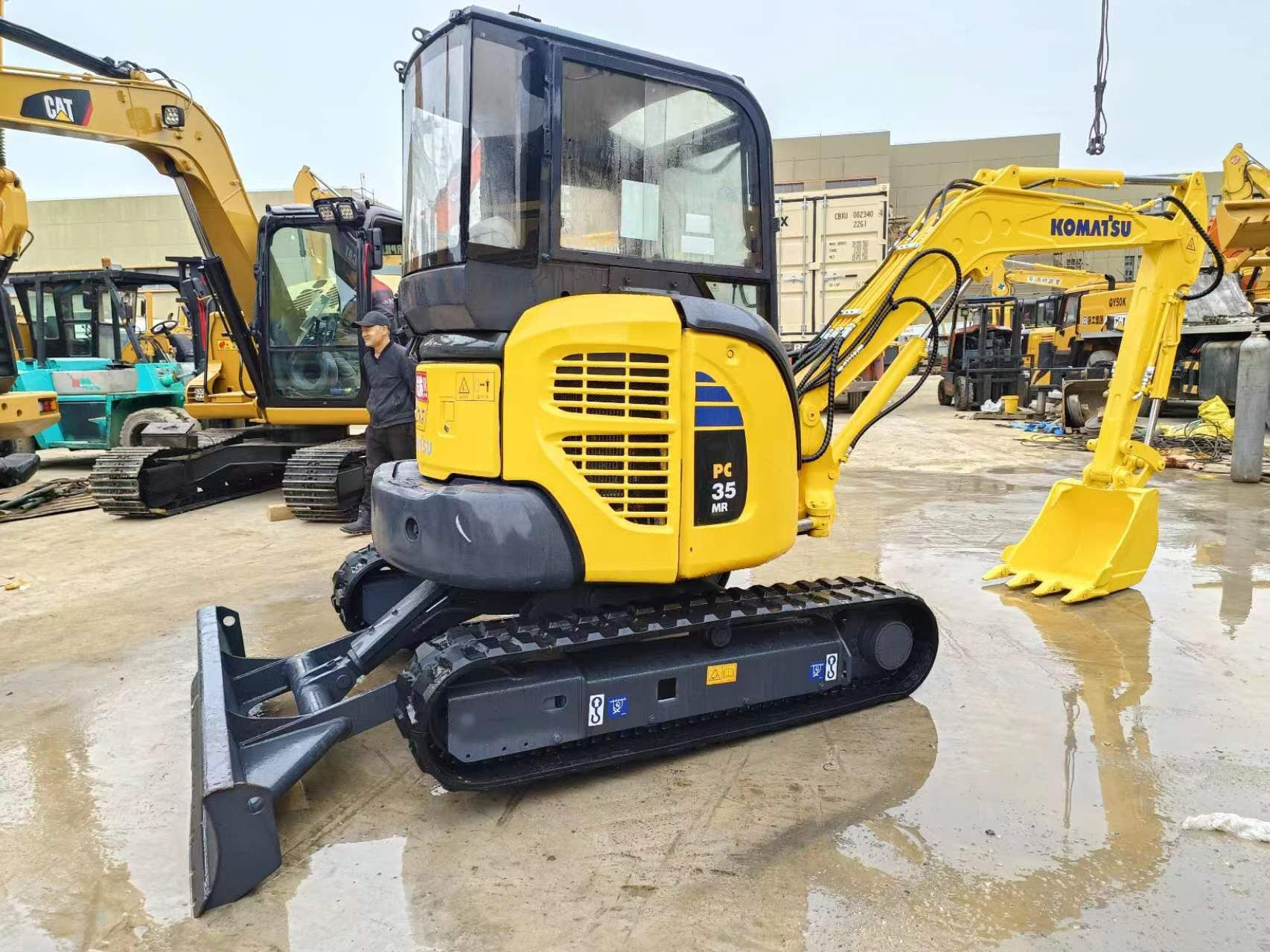 Buy Used Mini Digger Komatsu Pc35mr Hydraulic Small Excvator Pc35 Pc45 ...