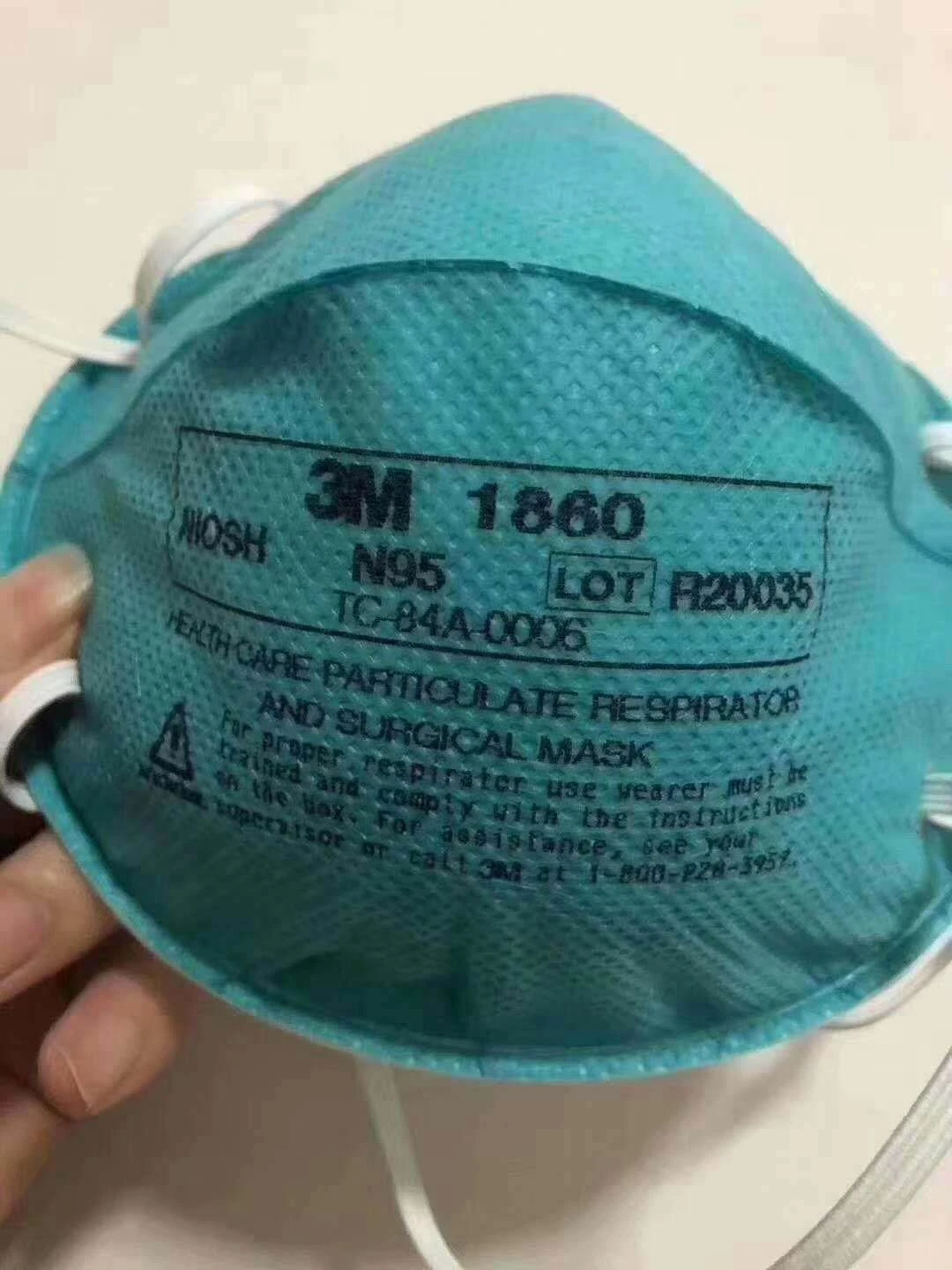Buy 3m 1860 Face Mask Official 3m Masks Niosh from 3M Official Seller ...