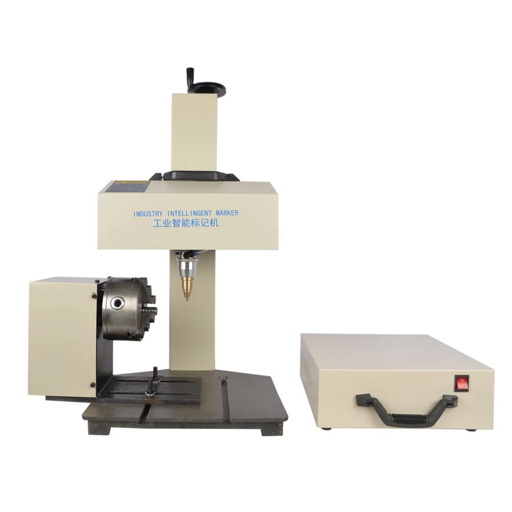 Buy Cnc Pneumatic Dot Peen Marking Machine For Nameplate Metal Serial ...